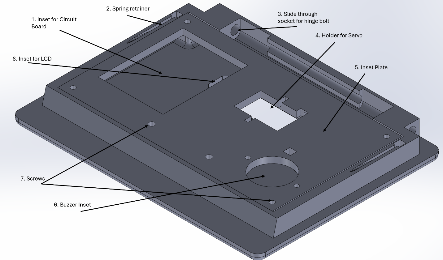 Mechanical - RFID-activated lockbox documentation